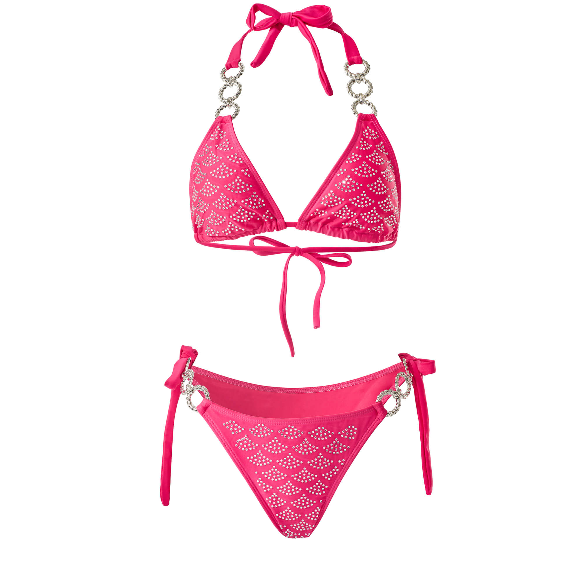 Rose Vif Celeste Two Piece Crystal Bikini – SBOVIA